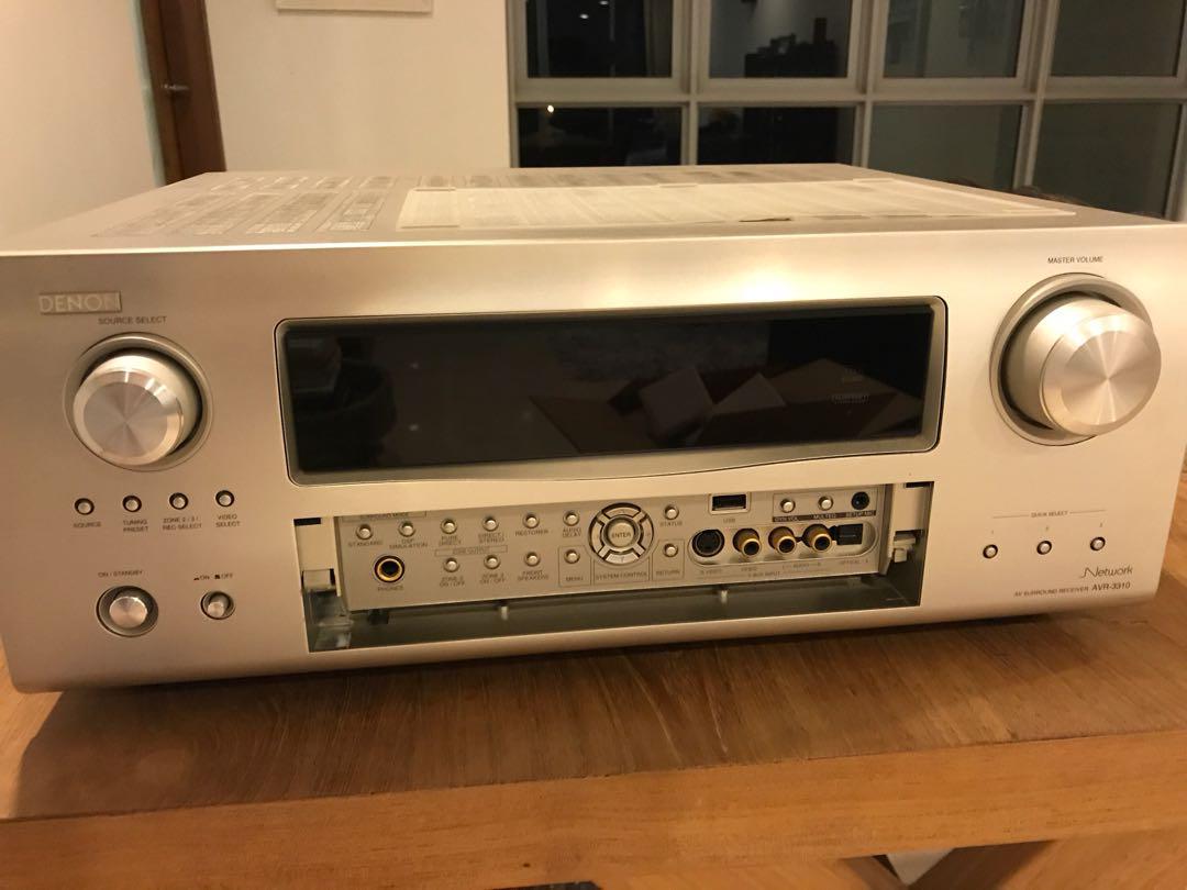 [REDUCED PRICE] Denon AVR-3310 Receiver, Audio, Soundbars, Speakers ...