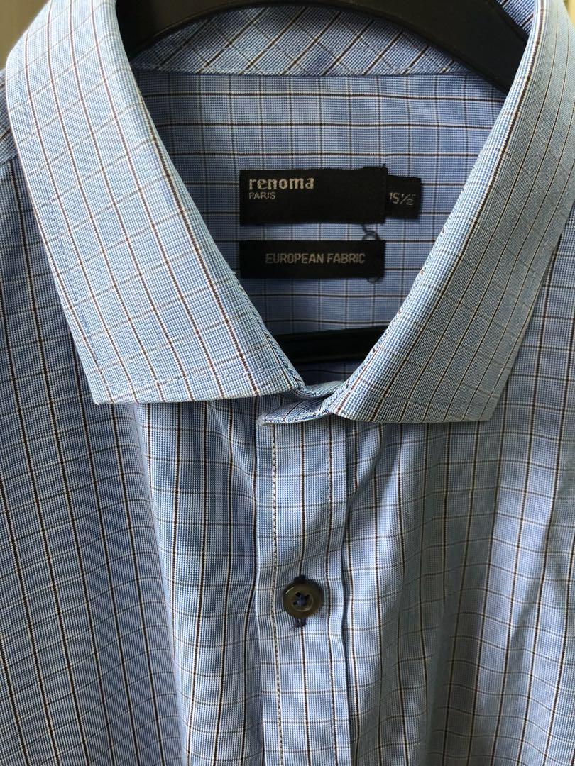 Renoma dress shirt, Men's Fashion, Tops & Sets, Formal Shirts on Carousell