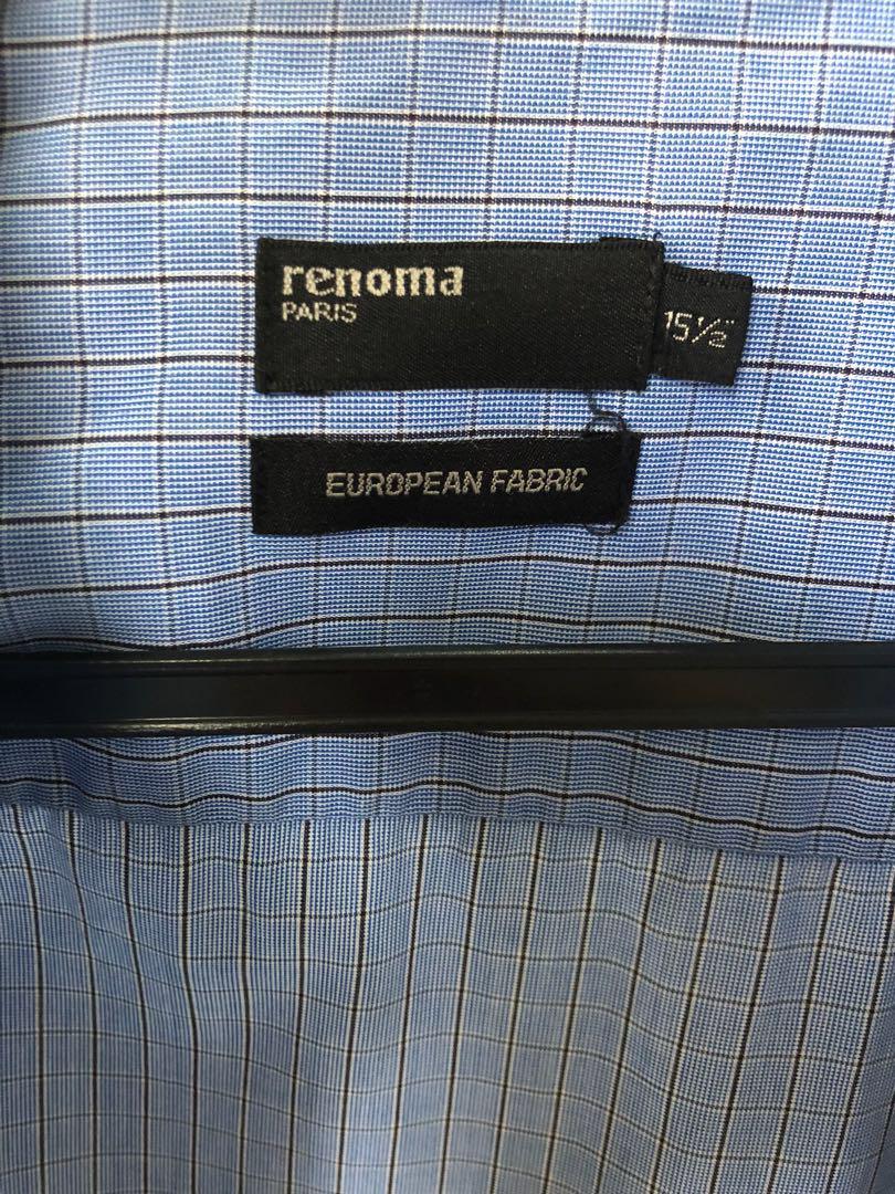 Renoma dress shirt, Men's Fashion, Tops & Sets, Formal Shirts on Carousell