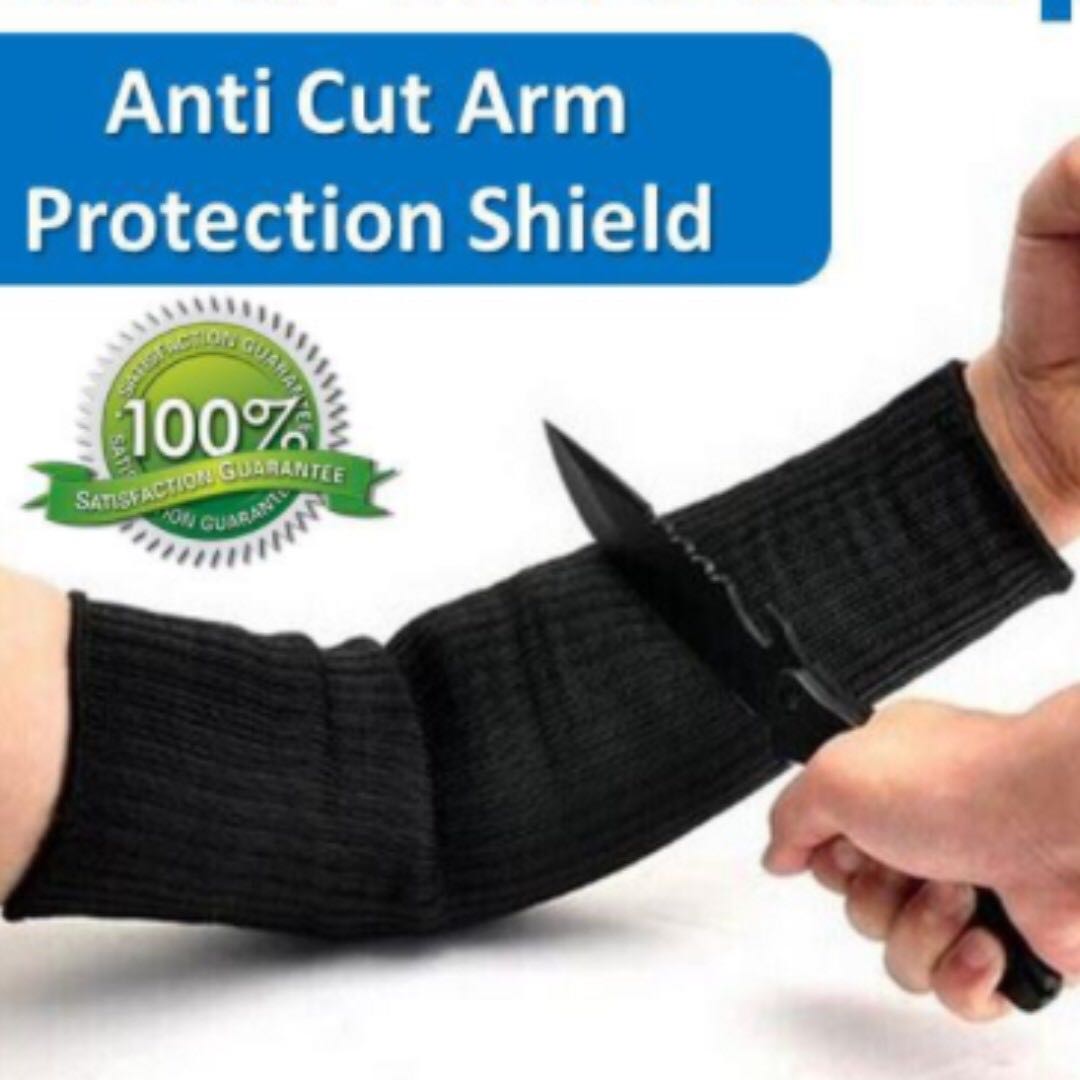 Self Defence Arm Shield Guard Build in Steel Fiber Anti Cut -1 piece ...