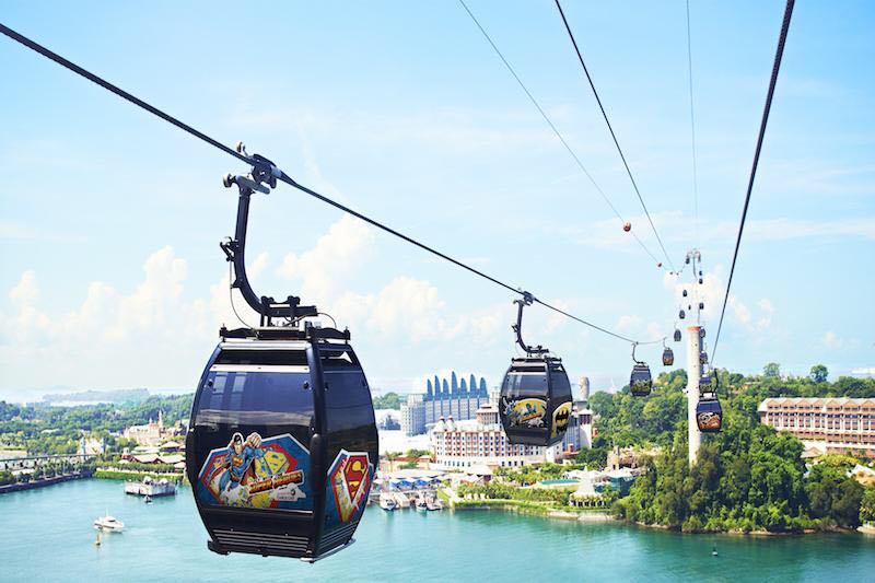 Sentosa Cable car ticket sky pass, Everything Else on Carousell