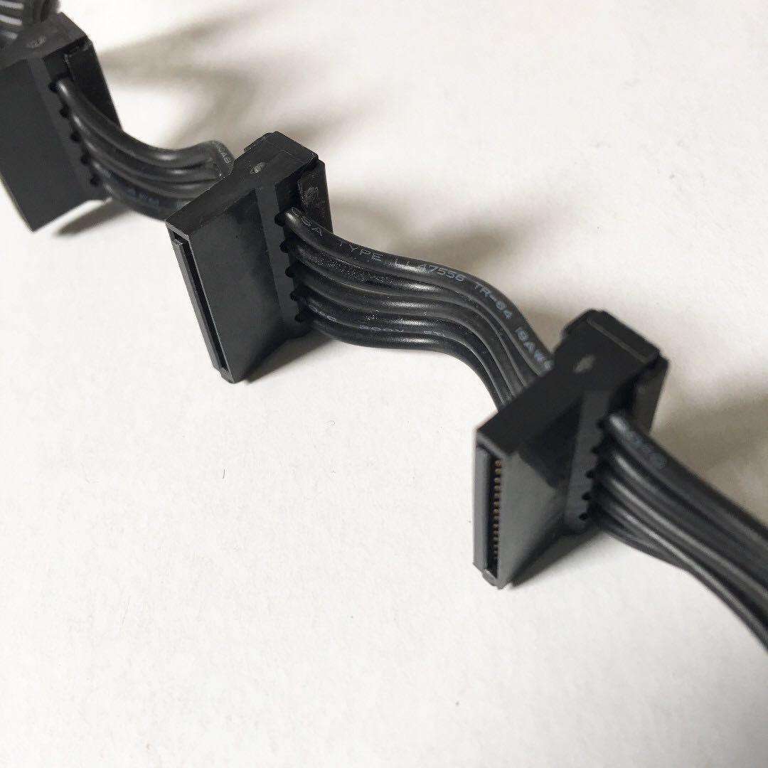 Silverstone Tek Four-in-One SATA Power Connectors with Power ...