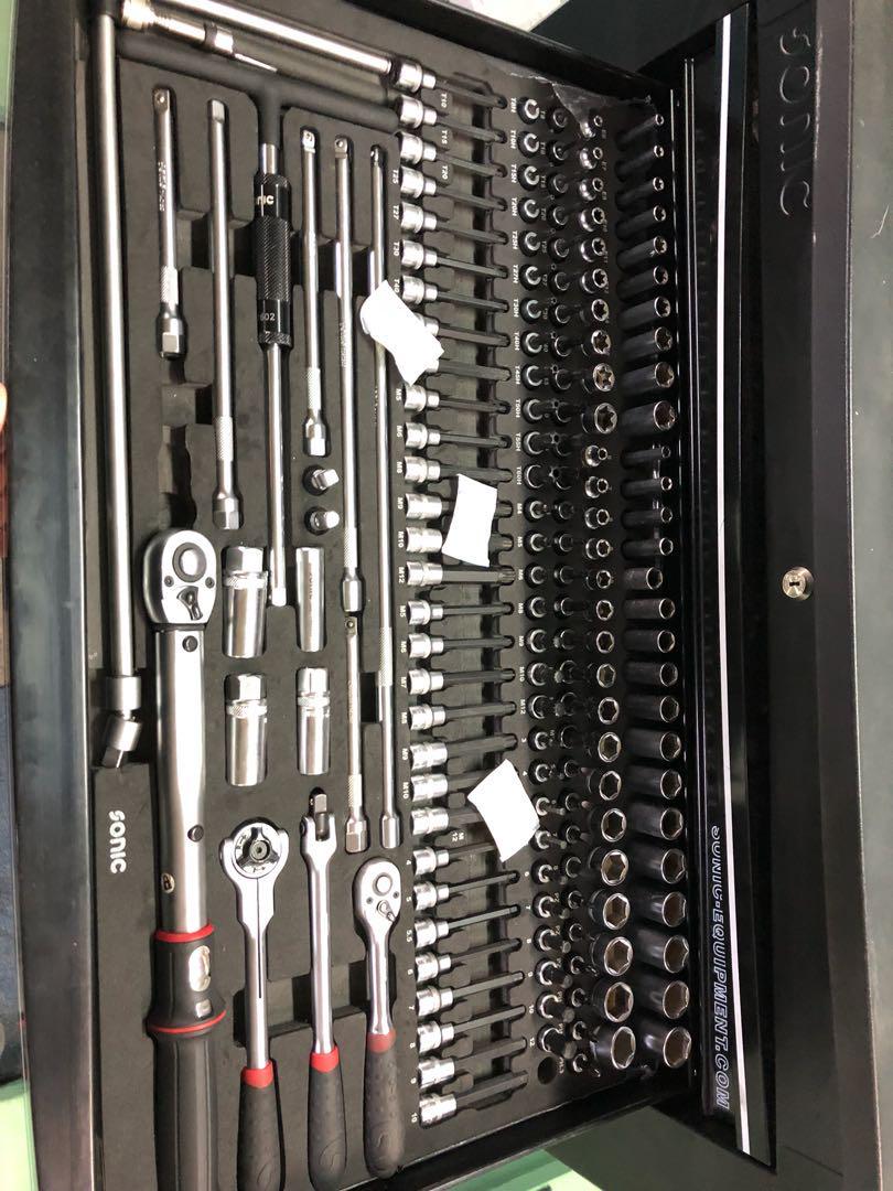 Sonic tool box set unit, Car Accessories, Accessories on Carousell