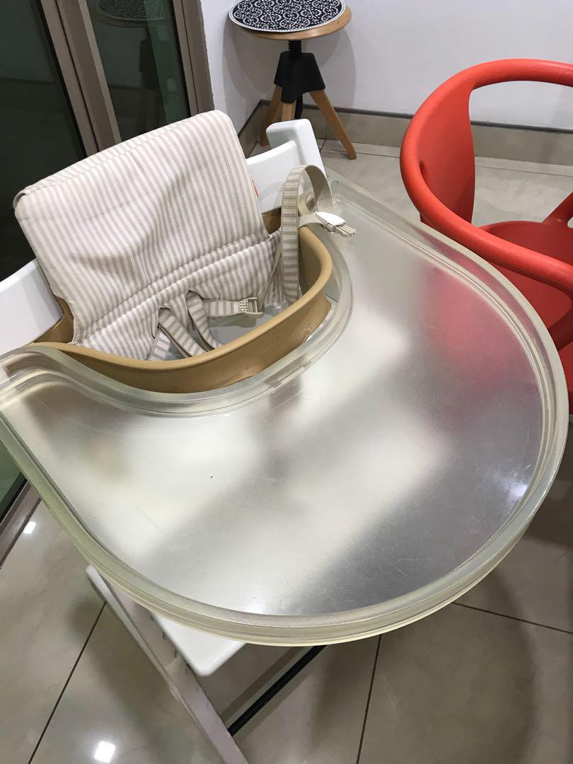 Stokke high chair attachable table, Babies & Kids, Nursing & Feeding ...