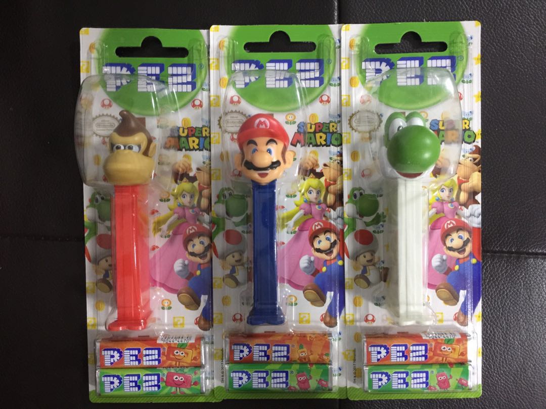 Super Mario PEZ candy toy for kids, Hobbies & Toys, Toys & Games on ...