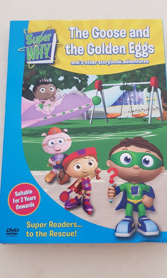 Super why dvd the goose and the golden eggd, Hobbies & Toys, Music ...