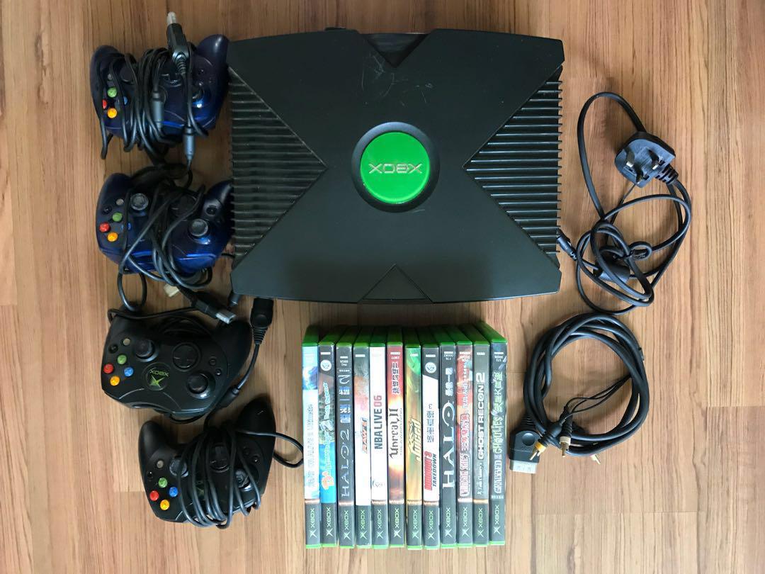 Xbox (first edition / 1st generation) vintage Bundle promotion, Video ...