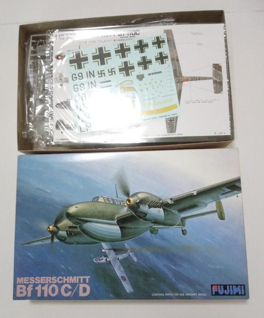 1/48 Messerschmitt Bf110 C/D model kit, Hobbies & Toys, Toys & Games on ...