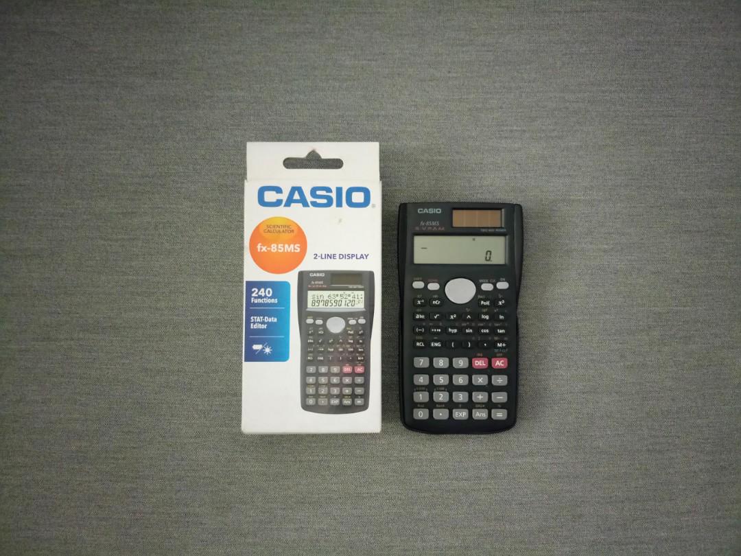 CASIO fx-85MS Scientific Calculator, Computers & Tech, Office ...