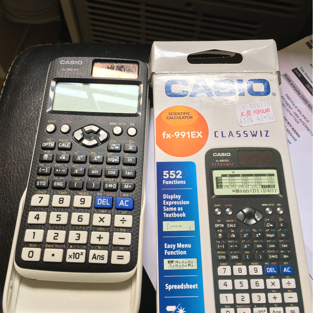 Casio FX-991EX Calculator for sale, Computers & Tech, Office & Business ...