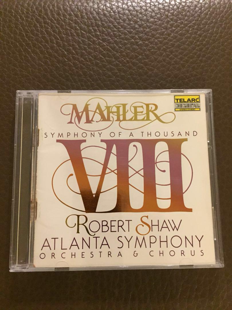 CD( TELARC): MAHLER [Symphony No. 8 “ Symphony Of A Thousand”] ; As Shown, 興趣及遊戲, 收藏品及紀念品, 明星周邊 ...