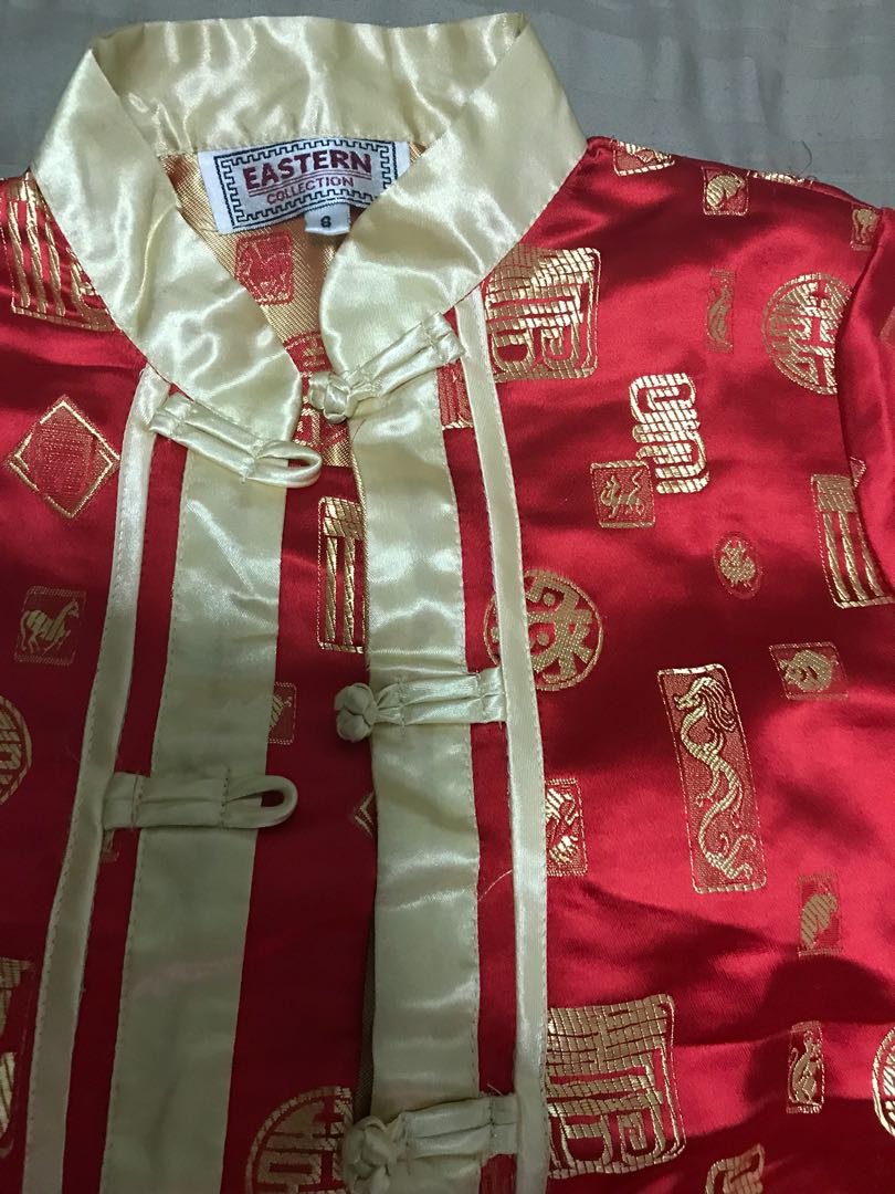 Chinese cny clothing, Babies & Kids, Babies & Kids Fashion on Carousell