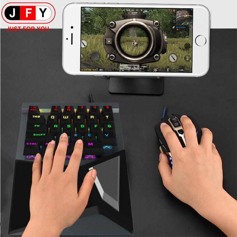 Gaming Keypad Gaming Keyboard Portable LED Backlight Single Hand Keypad ...