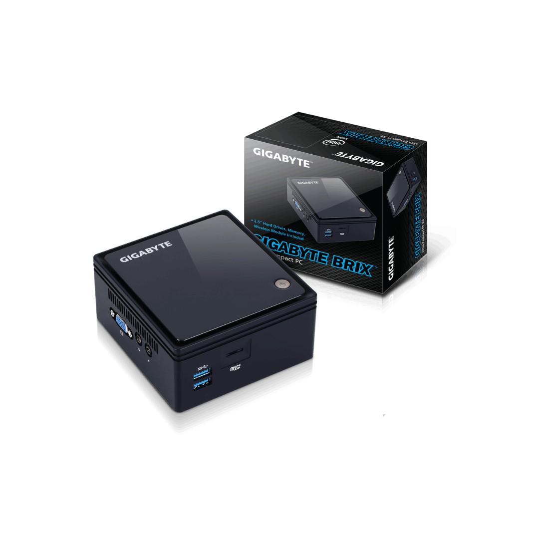 Gigabyte Brix INtel Braswell N3000 32GB EMMC 2GB DDR3L WIN 10 GB-BACE ...