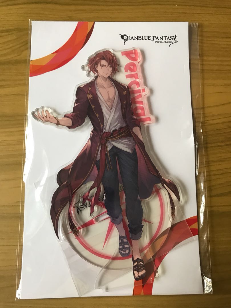 Granblue Fantasy Acrylic Standee Percival, Hobbies & Toys, Memorabilia ...