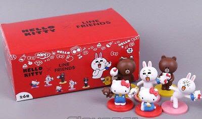 HELLO KITTY x LINE FRIENDS Figures, Hobbies & Toys, Toys & Games on ...
