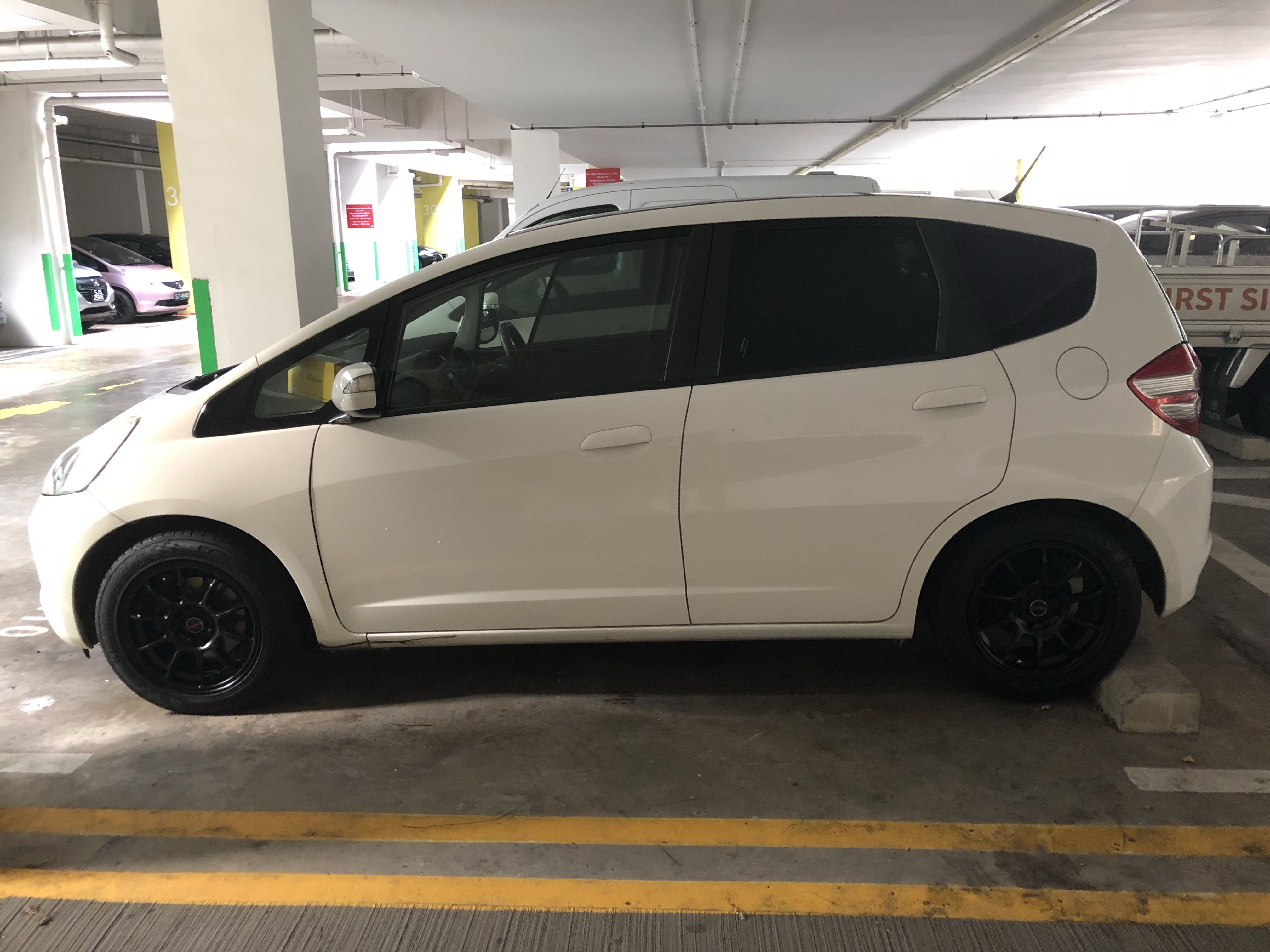 Honda Fit skyroof for rent, Cars, Car Rental on Carousell