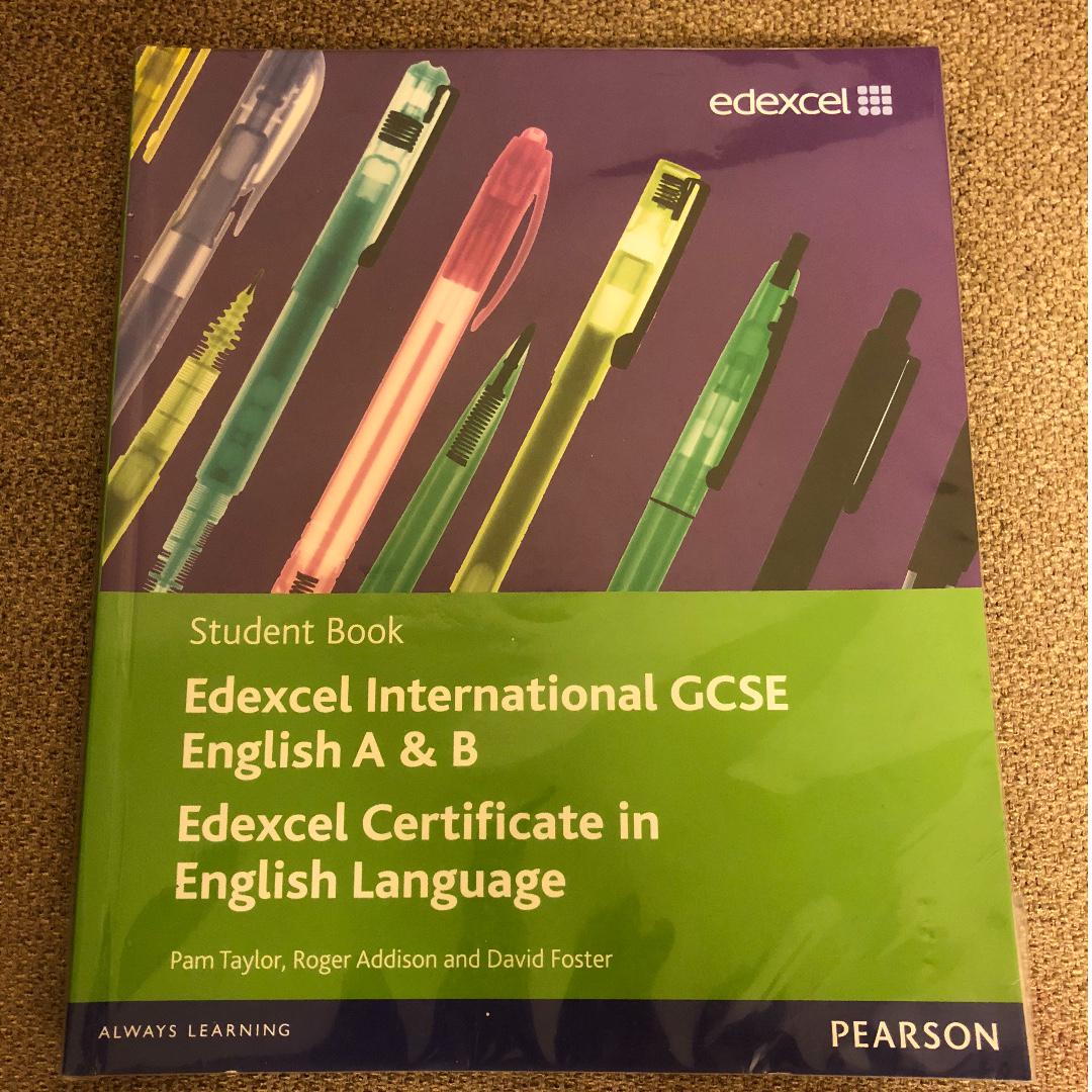[IGCSE Textbook] Edexcel International GCSE English A & B Student Book ...