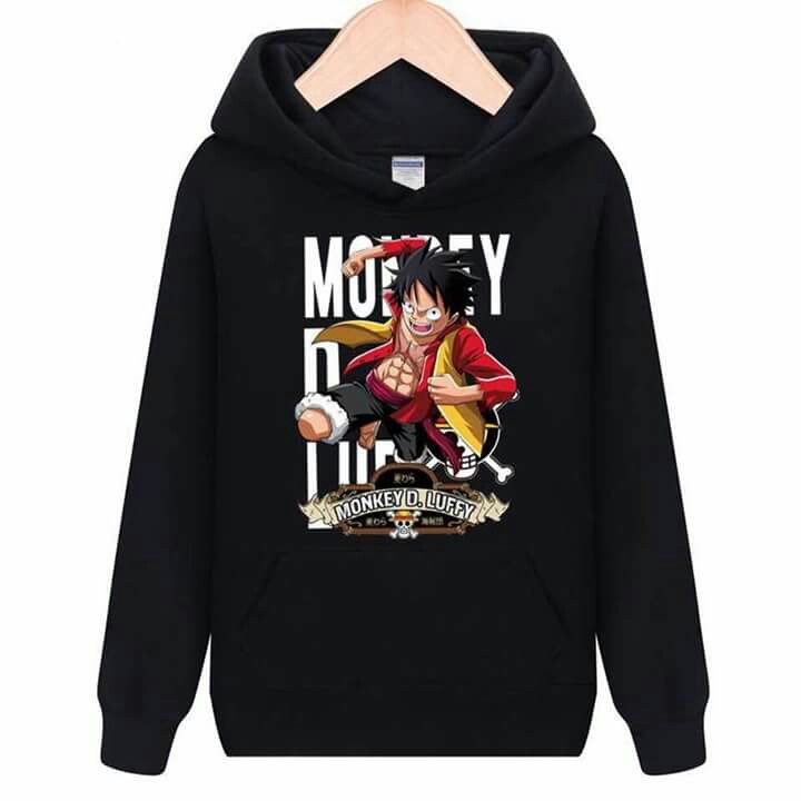 Jacket with Monkey D' Luffy Character Print, Men's Fashion, Coats ...