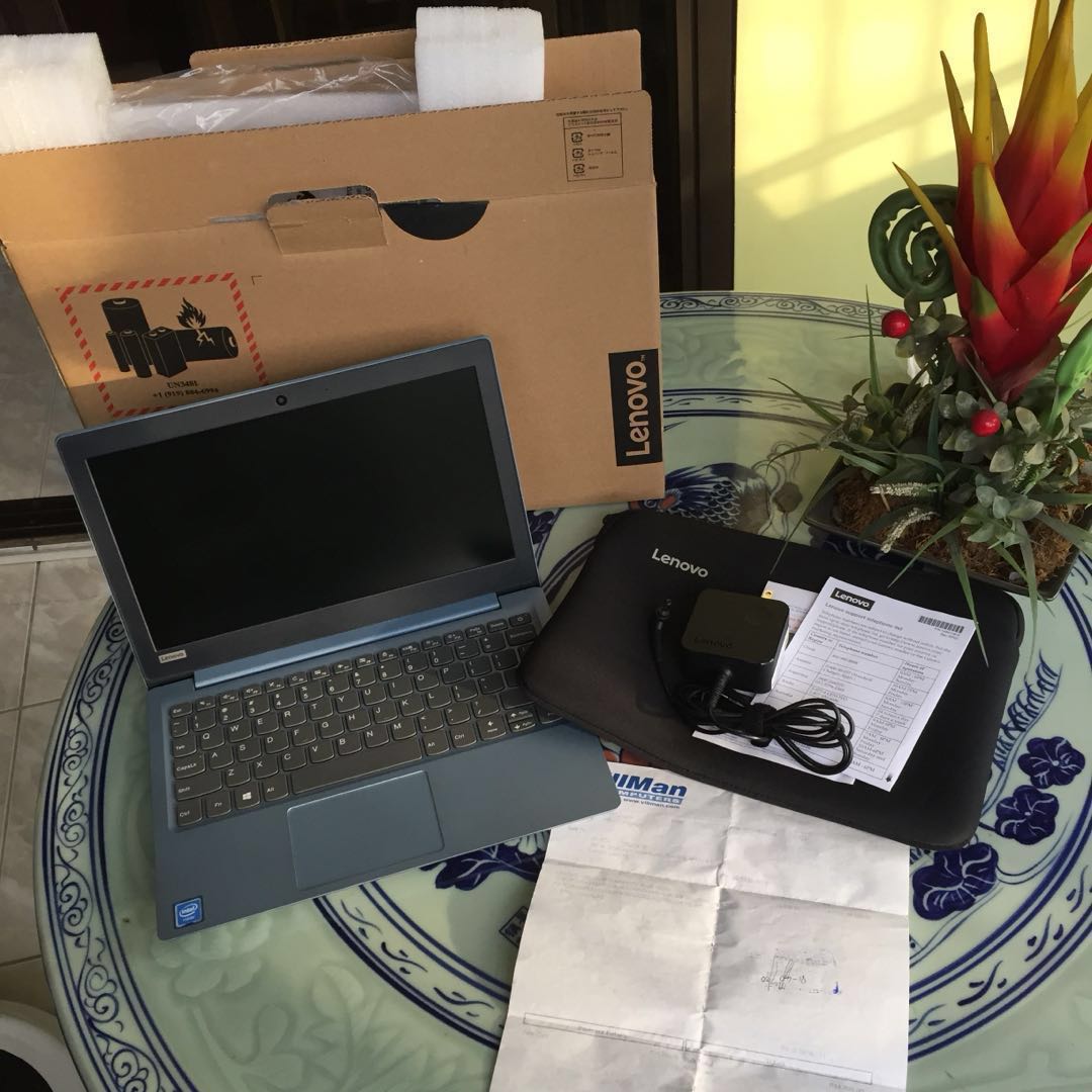 Lenovo 120s-11IAP Denim Blue 11.6-inch notebook, Computers & Tech ...