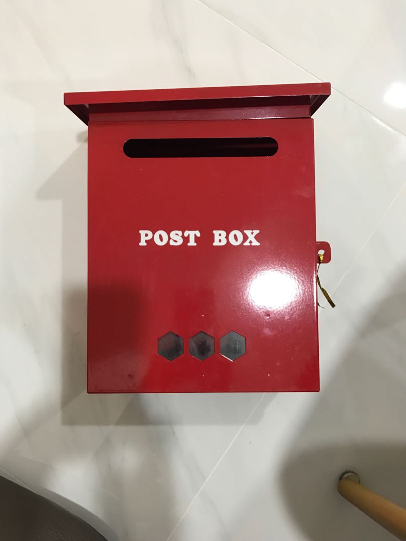 Letter box, Furniture & Home Living, Home Improvement & Organisation ...