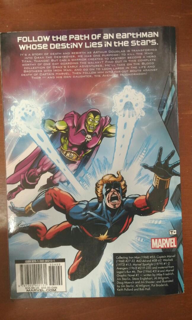 Marvel book ( Drex guardian of galaxy ), Hobbies & Toys, Books ...