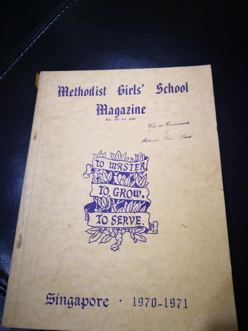 Methodist girls school 1970 magazine, Hobbies & Toys, Memorabilia ...