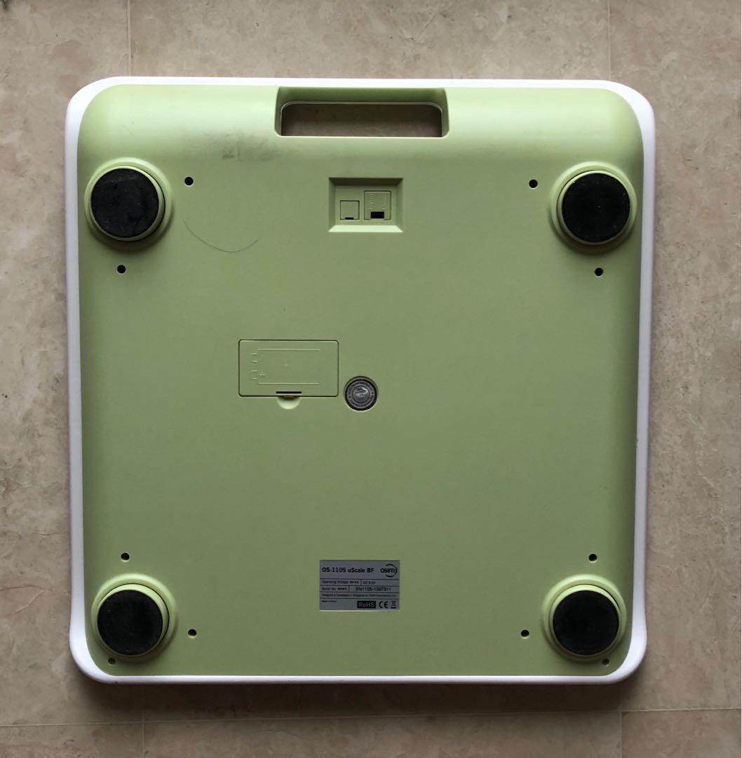 OSIM weighing scale : OS-1105 uScale BF, Health & Nutrition, Health ...