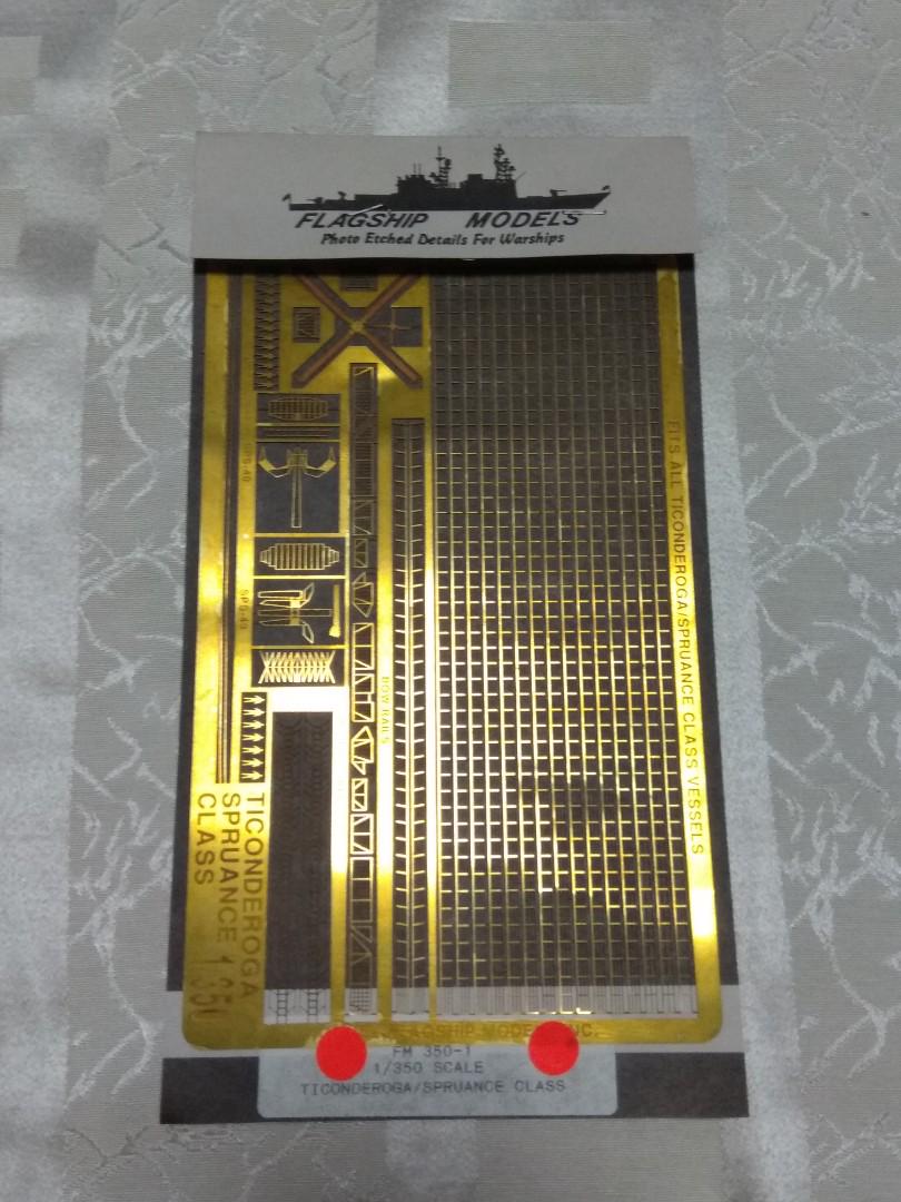 Photo Etched Details for Ticonderoga & Spruce Class Ship 1/350 Flagship ...