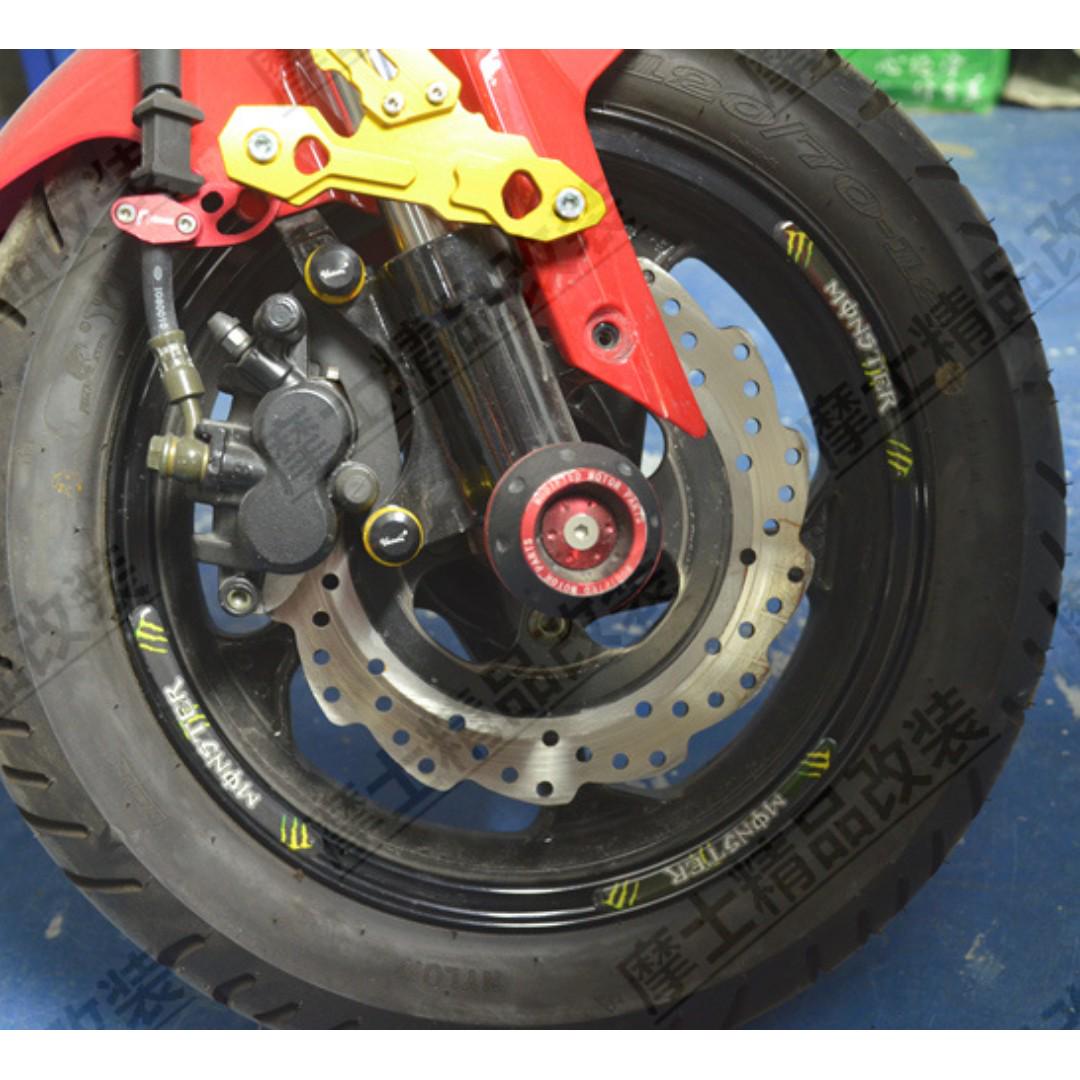 racing wheel decal sticker epoxy yamaha Kawasaki ninja 46 Doctor suzuki ...