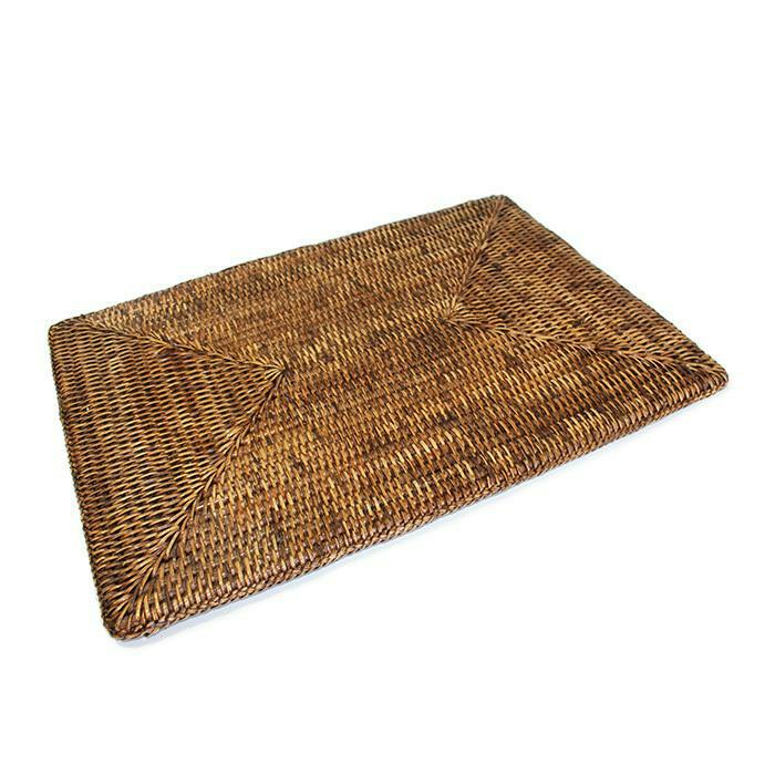 RECTANGULAR RATTAN PLACEMAT, Hobbies & Toys, Stationery & Craft ...