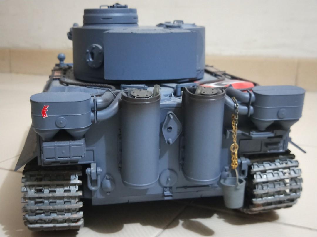 1/16 remote control Tiger 1 Tank (Metal Track and Metal Gear), Toys ...