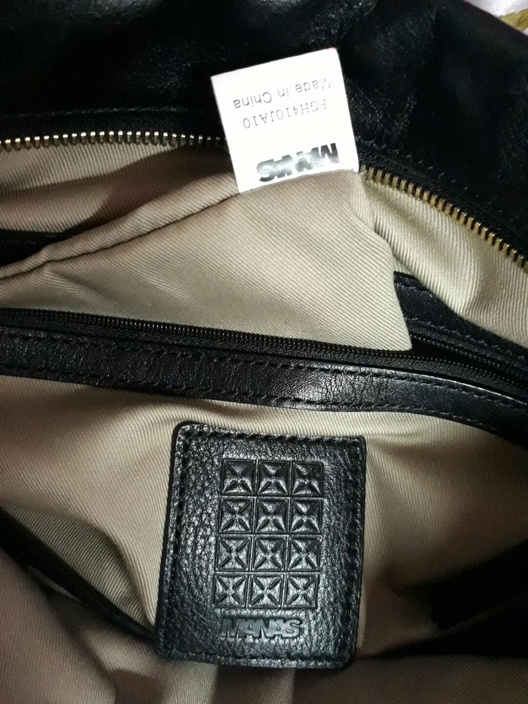 Sale! MANAS leather bag, Women's Fashion, Bags & Wallets, Cross-body ...