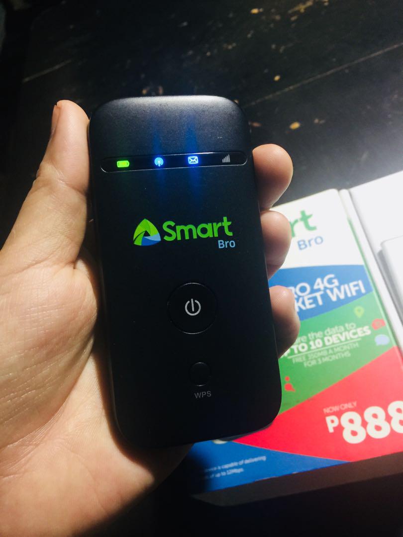 Smart Bro Pocket Wifi w/ extra battery up to 12mbps, Computers & Tech, Parts & Accessories ...