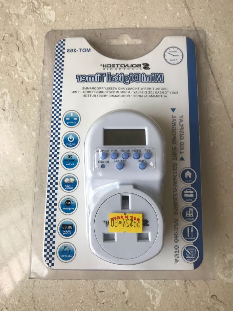 SoundTech Mini Digital Timer (MDT 268), TV & Home Appliances, Kitchen ...