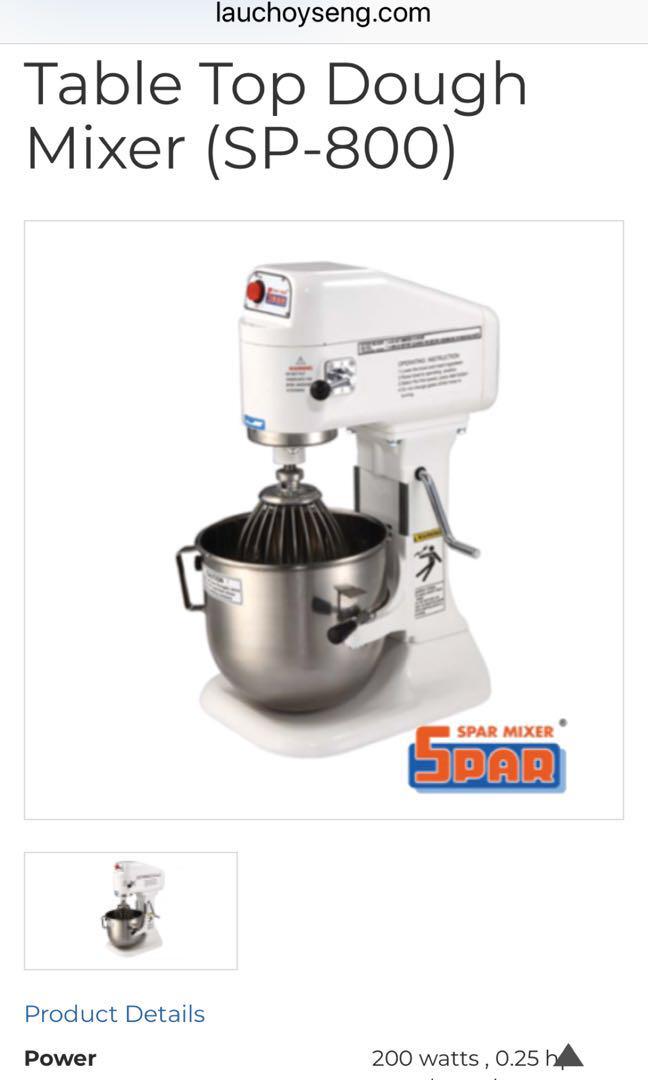 spar Mixer SP-800, TV & Home Appliances, Kitchen Appliances, Hand ...