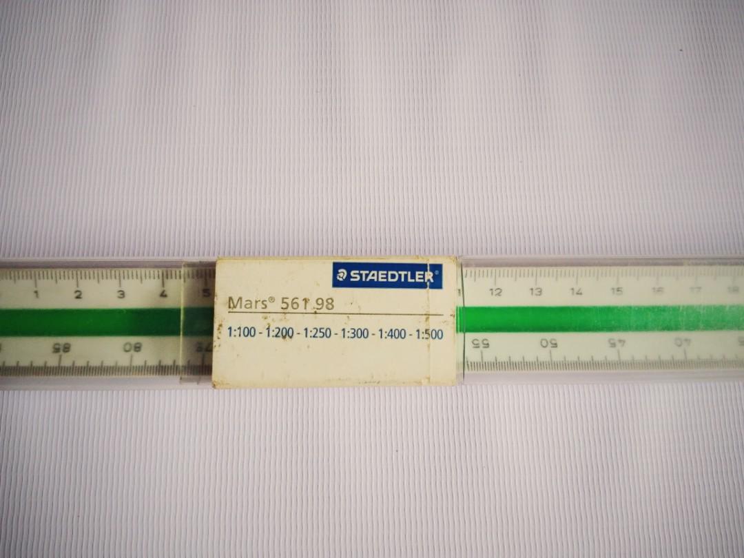 Staedtler Triangular/Metric Scale, Hobbies & Toys, Stationary & Craft ...