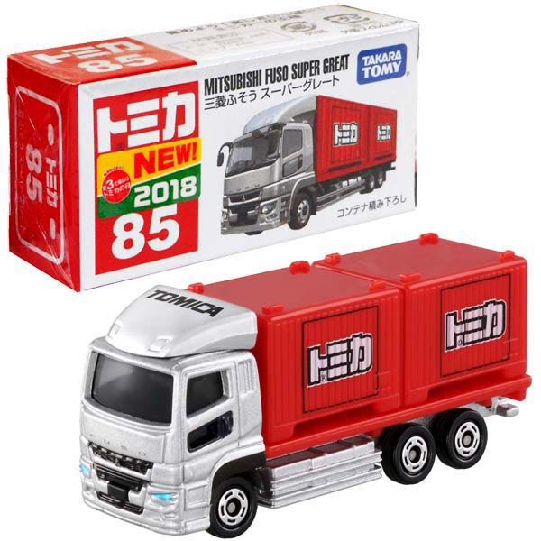 Tomica No.85 Mitsubishi Fuso Super Great Tomica Truck, Hobbies & Toys ...