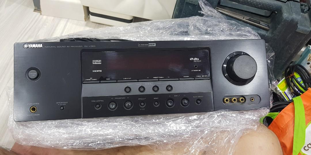 Yamaha RX-V363, Audio, Soundbars, Speakers & Amplifiers on Carousell