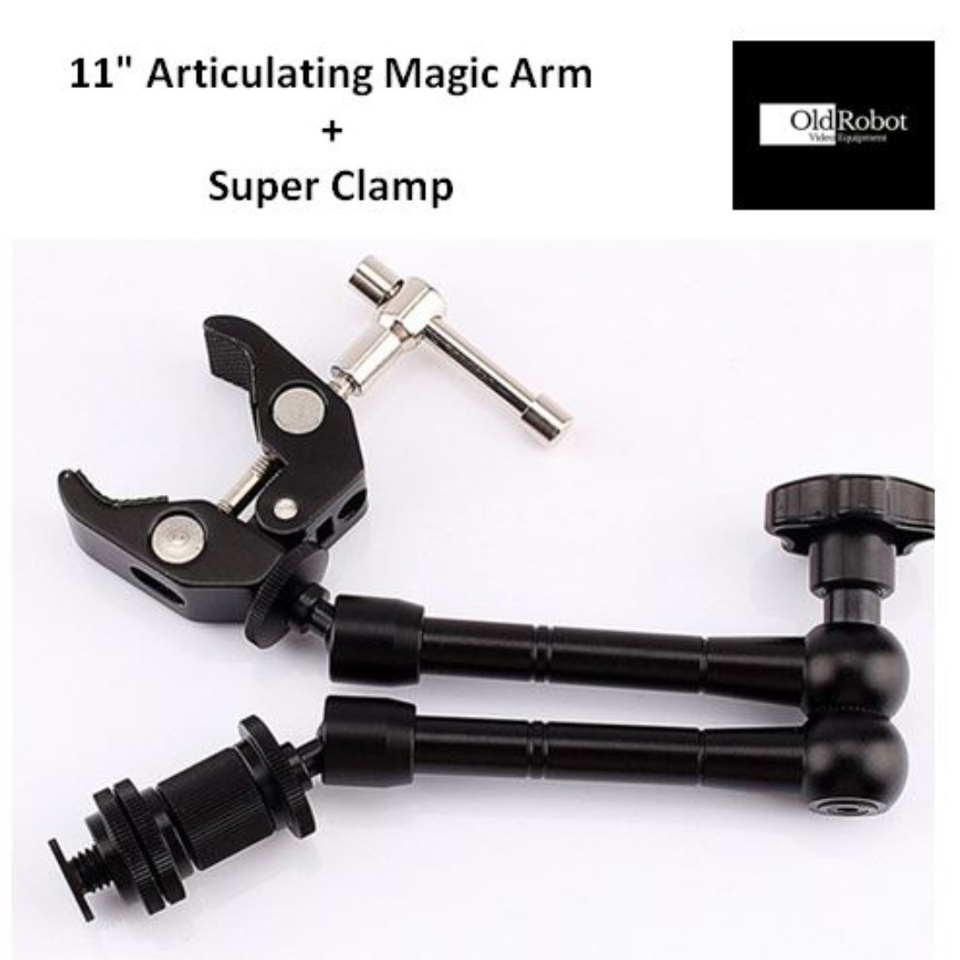 11" Articulating Magic Arm + Super Clamp, Photography, Photography ...