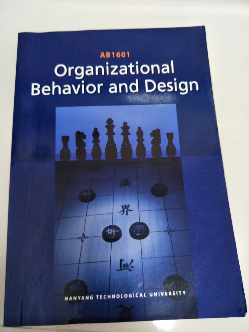 AB1601 Organizational Behavior And Design, Computers & Tech, Office ...