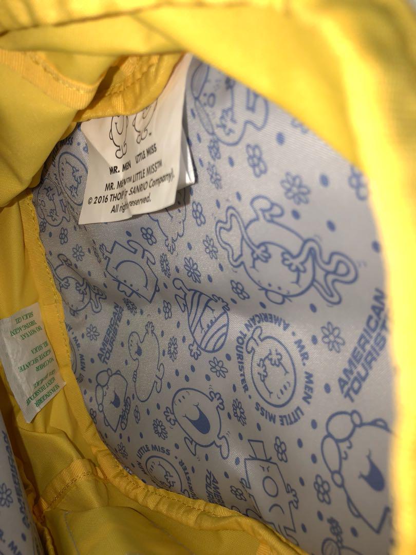 American Tourister Mr Men Mr Happy Little Children Kids Bright Yellow ...