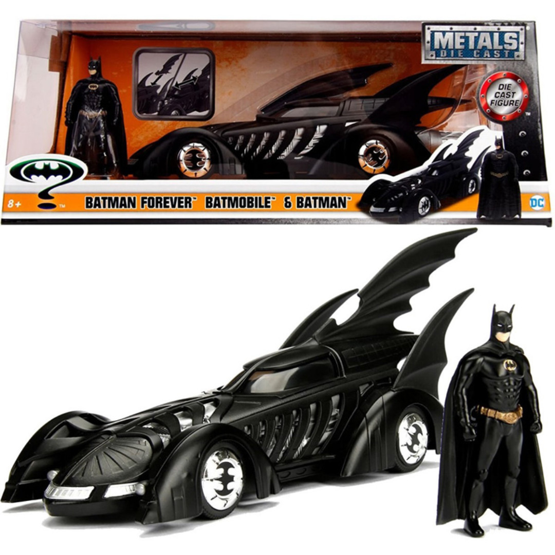 1995 BATMAN FOREVER BATMOBILE w BATMAN FIGURE (1/24), Hobbies & Toys ...