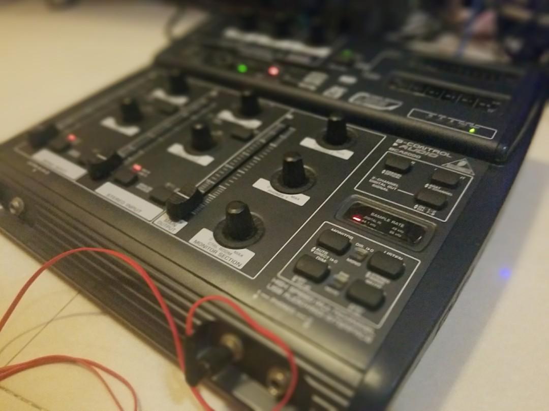 Behringer BCA2000 usb2.0 Mixer sound card, 音響器材, 可攜式音響設備 - Carousell