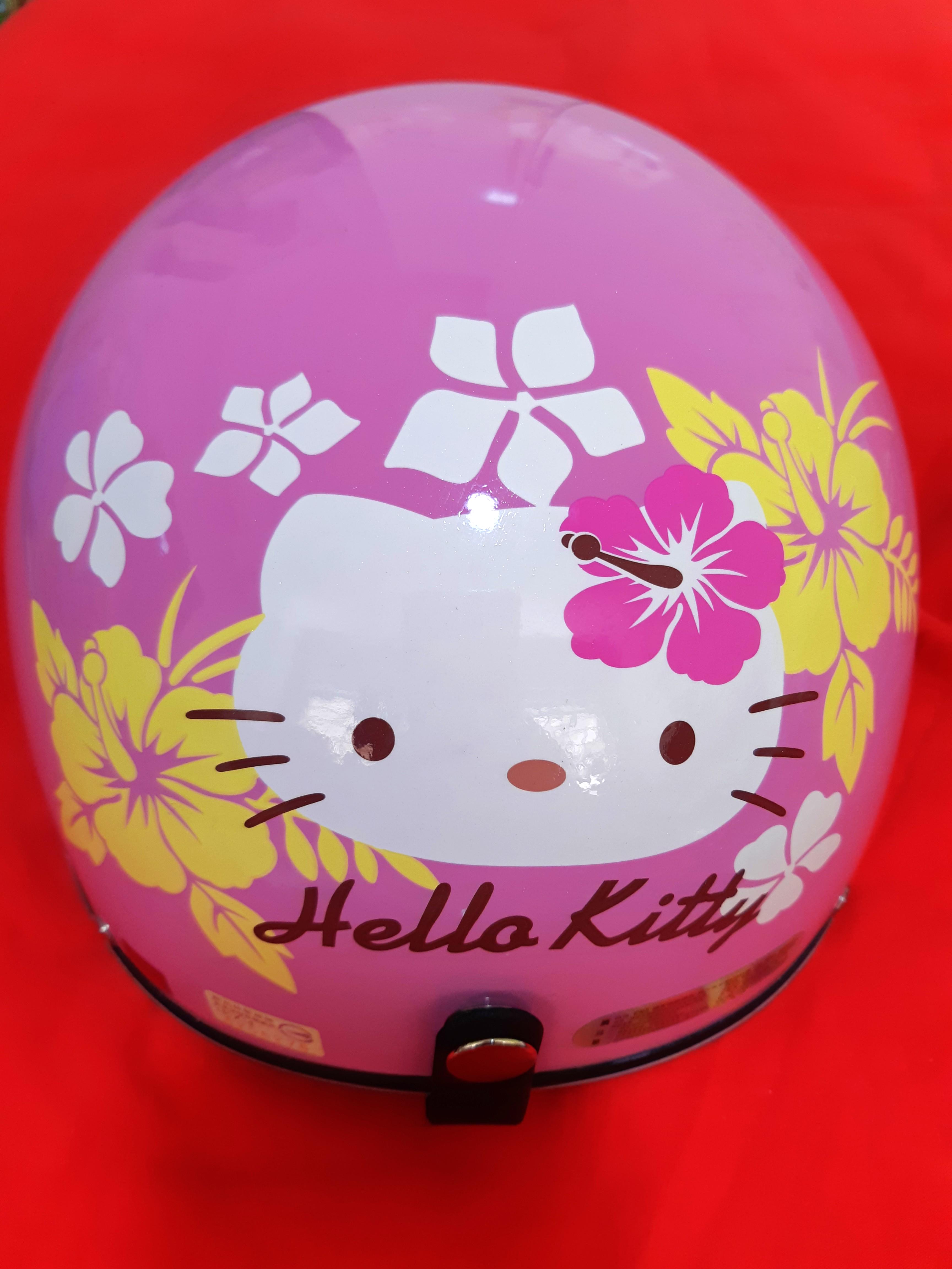 BN Hello Kitty Helmet, Sports Equipment, Bicycles & Parts, Parts ...