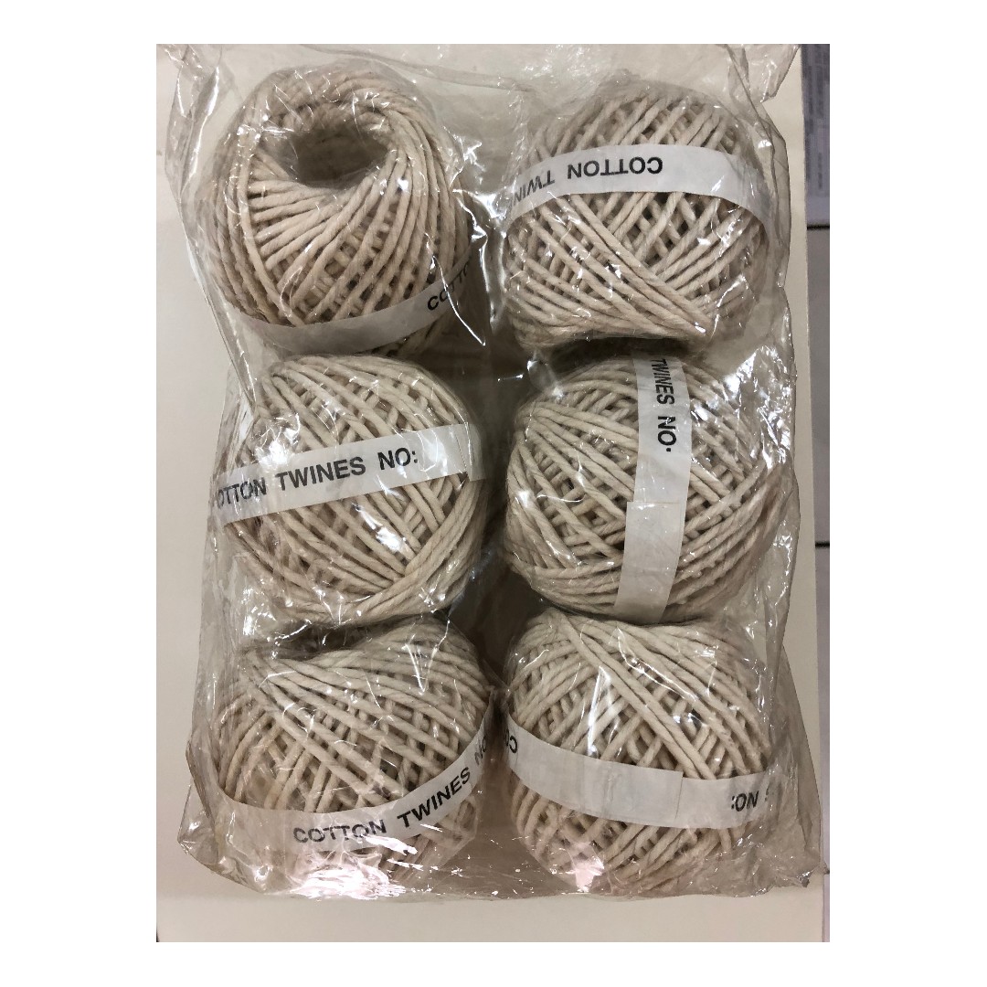 Parcel String, Cotton Twine (1 pkt of 6), Hobbies & Toys, Stationery ...