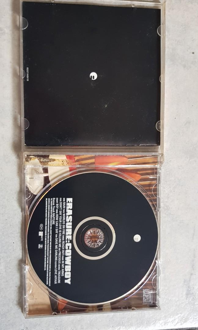 Erasure Cowboy Original CD, Hobbies & Toys, Music & Media, CDs & DVDs ...