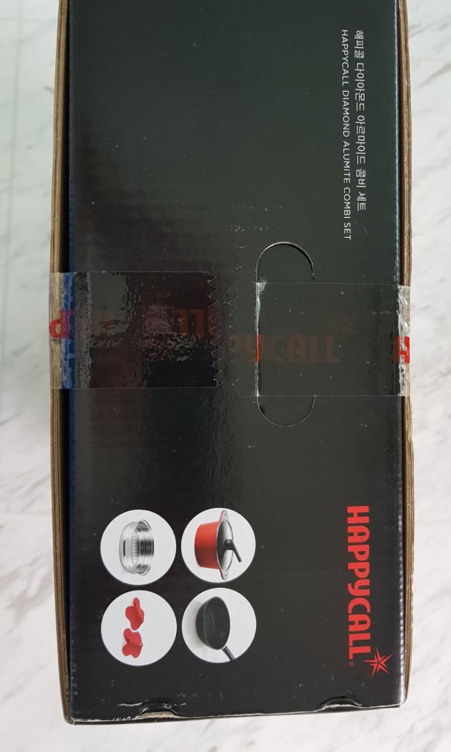 HAPPYCALL DIAMOND ALUMITE COMBI SET, Furniture & Home Living ...