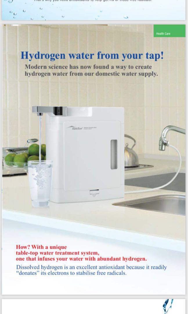 KeoSan Alkaline Hydrogen Water Filter System, TV & Home Appliances ...