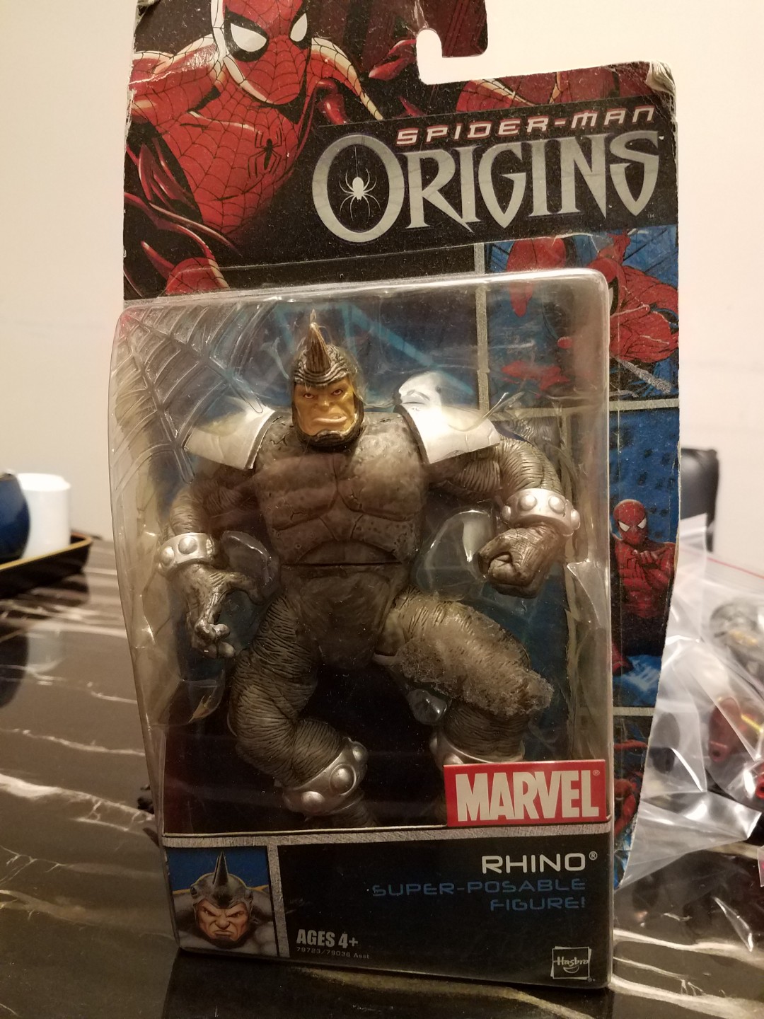 Marvel legends origins rhino 已拆盒, 興趣及遊戲, 玩具 & 遊戲類 - Carousell